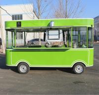 China Outdoor Fast Food Carts Crepe Food Truck with Snack Mobile Kitchen Cooking Equipments for sale