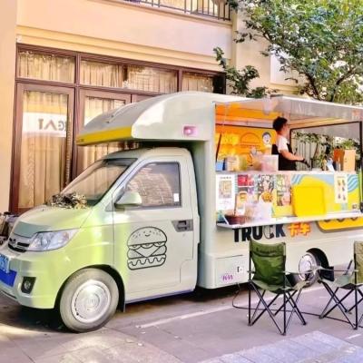 China Food Cart Beverage Vending Cart Outdoor Mobile Fast Food Trailer for Customized Mobile for sale