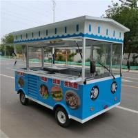 China 110v/220v Electric Vendor Carts Hot Dog Mobile Food Truck with Soybean Material for sale