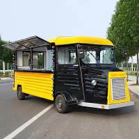 China Customized Citroen Bus Food Truck for Street  Coffee Burgers Fries and Ice Cream for sale