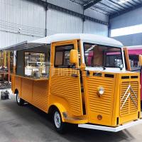 China Customized Citroen Bus Food Truck for Street  Coffee Burgers Fries and Ice Cream for sale