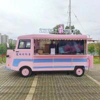 China 1.5KW-4.5kw Hotel Kitchen Equipment for Snack Pizza Smoothie Coffee Helados Vending Car for sale