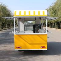 China 2023 Electric Mobile Hamburger Fried Chicken Steak Brochette Food Drinks Tricycle Truck for sale
