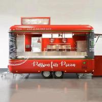 China Fully Equipped Concession Street Mobile Food Truck for Multifunctional Fast Food Trailer for sale