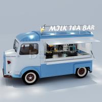 China Electric Hot Dog Cart Four Wheels Mobile Kitchen Ice Cream Truck for Customized Needs for sale