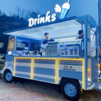 China Soybean Street Food Mobile Electric Food Truck with 40kms per hr Speed from WE CARE for sale