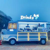 China Soybean Street Food Mobile Electric Food Truck with 40kms per hr Speed from WE CARE for sale
