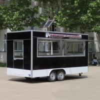 China Vacuum Tire Mobile Food Trailer Multifunctional Electric Churros Cart for Purchase for sale