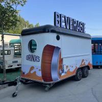 China Vacuum Tire Mobile Food Trailer Multifunctional Electric Churros Cart for Purchase for sale