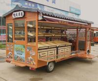 China Customized Mobile Food Vending Trailer Multifunctional Fruit and Vegetables Vehicle for sale