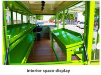 China Customized Mobile Food Vending Trailer Multifunctional Fruit and Vegetables Vehicle for sale