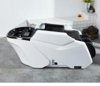China Barbershop Dedicated Electric Massage Shampoo Bed with Whole Body Heating Fumigation for sale