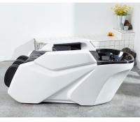China Barbershop Dedicated Electric Massage Shampoo Bed with Whole Body Heating Fumigation for sale