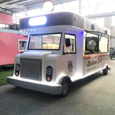 China Complete Kitchen Equipment Fast Food Snack Catering Van Truck 4.6*2.0*2.35m 1500kg Outlet for sale
