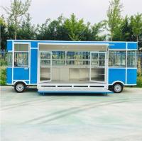 China Electric Mobile Clothing Shoes Hats Scarves Van Truck Trailer Boutique Cart 2023 Outlet for sale