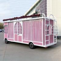 China 2023 Electric Mobile Hair Salon Barber Shop Dresser Van Truck Trailer Boutique Cart for sale