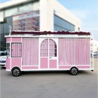 China 2023 Electric Mobile Hair Salon Barber Shop Dresser Van Truck Trailer Boutique Cart for sale