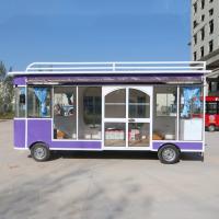 China Electric Mobile Hair Salon Barber Shop Dresser Van Truck Trailer Boutique Cart for 1000kg for sale