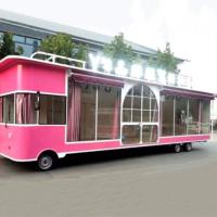 China Electric Mobile Hair Salon Barber Shop Dresser Van Truck Trailer Boutique Cart for 1000kg for sale