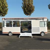 China Electric Mobile Hair Salon Barber Shop Dresser Van Truck Trailer Boutique Cart for 1000kg for sale