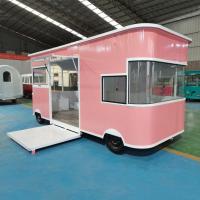 China 2023 Electric Mobile Hair Cut Salon Barber Shop Dresser Van Truck Trailer Boutique Cart for sale