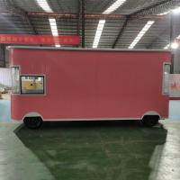 China 2023 Electric Mobile Hair Cut Salon Barber Shop Dresser Van Truck Trailer Boutique Cart for sale