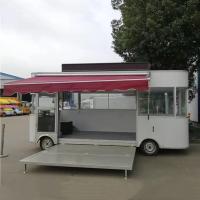 China 2023 Electric Mobile Hair Cut Salon Barber Shop Dresser Van Truck Trailer Boutique Cart for sale
