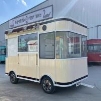 China Moving Mode Battery Driven Electric Mobile Hair Salon Barber Hairdresser Shop Trailer for sale