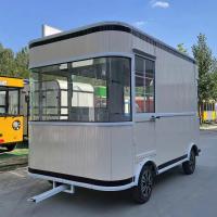 China Moving Mode Battery Driven Electric Mobile Hair Salon Barber Hairdresser Shop Trailer for sale