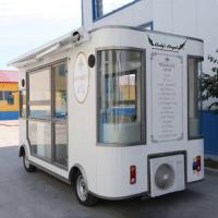 China Moving Mode Battery Driven Electric Mobile Hair Salon Barber Hairdresser Shop Trailer for sale