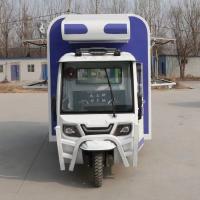 China 2023 Outlet Multipurpose Mobile Electric Fast Food Snack Tricycle Pedicab Three-Wheeler for sale