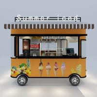 China 110v/220v Voltage Electric Food Truck for Various Street Food Custom Design for sale