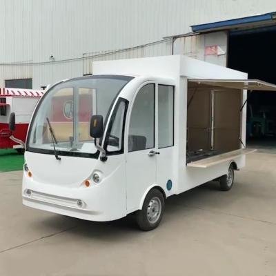 China Multifunctional Electric Mobile Fast Food Snack Catering Bus Food Truck Boutique Cart for sale