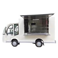 China Multifunctional Electric Mobile Fast Food Snack Catering Bus Food Truck Boutique Cart for sale