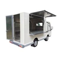 China Multifunctional Electric Mobile Fast Food Snack Catering Bus Food Truck Boutique Cart for sale