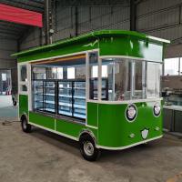 China Customized 2023 Fast Food Snacks and Alcoholic Beverages Van Truck for End Customers for sale