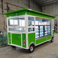 China Customized 2023 Fast Food Snacks and Alcoholic Beverages Van Truck for End Customers for sale