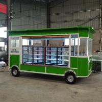 China Customized 2023 Fast Food Snacks and Alcoholic Beverages Van Truck for End Customers for sale