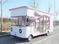 China Customized 2023 Fast Food Snacks and Alcoholic Beverages Van Truck for End Customers for sale