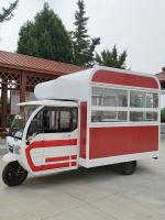 China External Power Supply Electric Tricycles for Mobile Food Truck and Drink Business for sale