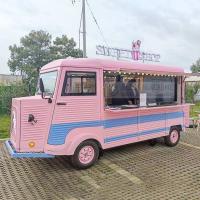 China Electric Food Truck for Coffee Milk Tea Ice Cream and Snacks 600KG-1400KG Load Capacity for sale