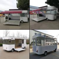 China Multi-functional Electric Mobile Commodity Sales Boutique Shop Food Snack Truck Cart for sale
