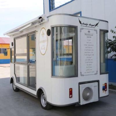 China High Capacity Electric Mobile Commodity Sales Truck for and Retail Shop Food Grocery for sale