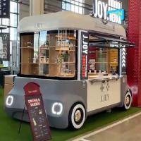 China High Capacity Electric Mobile Commodity Sales Truck for and Retail Shop Food Grocery for sale