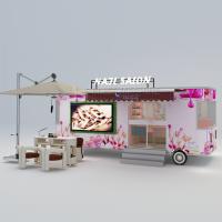 China Beauty Salon Truck for Mobile Cosmetology Hairdressing Manicure Massage and Pedicure for sale