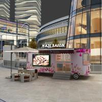 China Beauty Salon Truck for Mobile Cosmetology Hairdressing Manicure Massage and Pedicure for sale