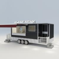 China Conveniently Equipped Mobile House Cottage Food Snack Tow Trailer with Toilet and Bed for sale