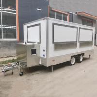 China Conveniently Equipped Mobile House Cottage Food Snack Tow Trailer with Toilet and Bed for sale