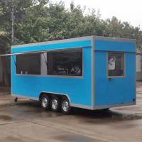 China Conveniently Equipped Mobile House Cottage Food Snack Tow Trailer with Toilet and Bed for sale