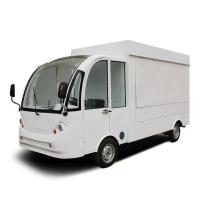 China Most Practical Fast Food Snack Catering Electric Mobile Van Truck for Dairy Products for sale